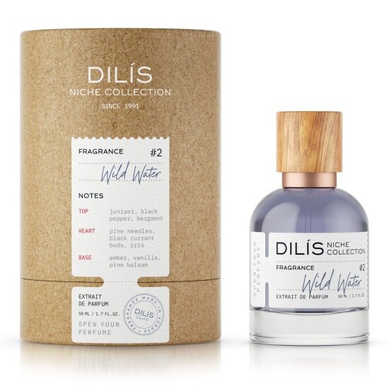 Женские духи Dilis Niche Collection Wild Water #2, 50 мл