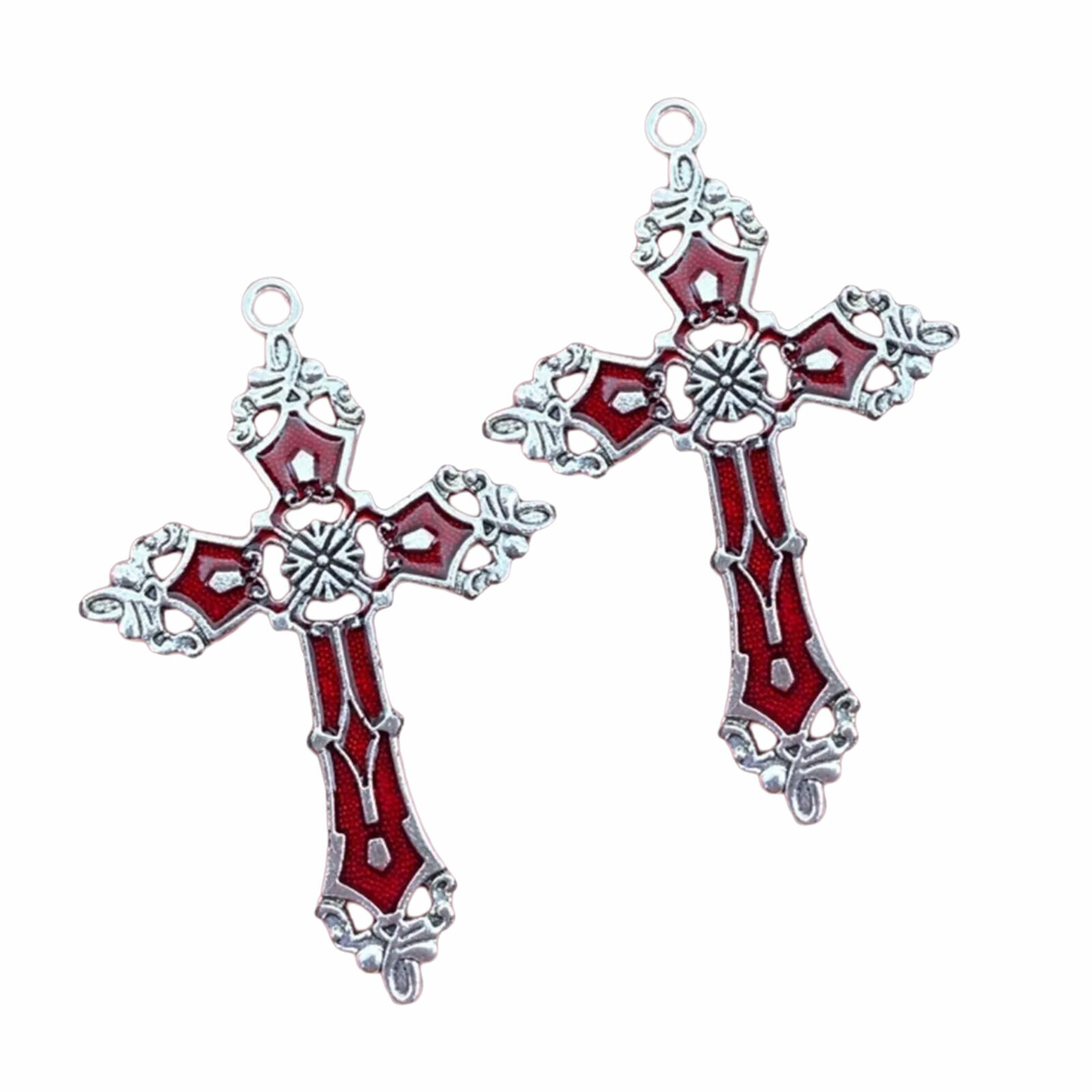 Набор 2 готических подвесок для уникального ожерелья и шарма браслета