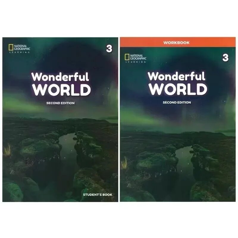 New Wonderful World 1-6 English Textbook Livros leavel 3