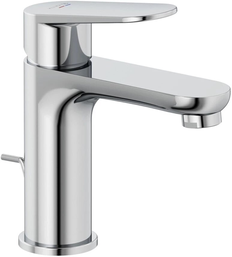 Смеситель для раковины Kludi X1 322880575 с донным клапаном, хром