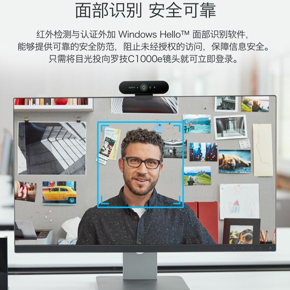 Видеокамера Logitech C1000E черная — фото 1