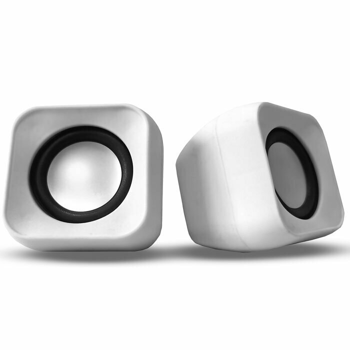 Колонки Ritmix SP-3010 White питание от usb, 5Вт. белые
