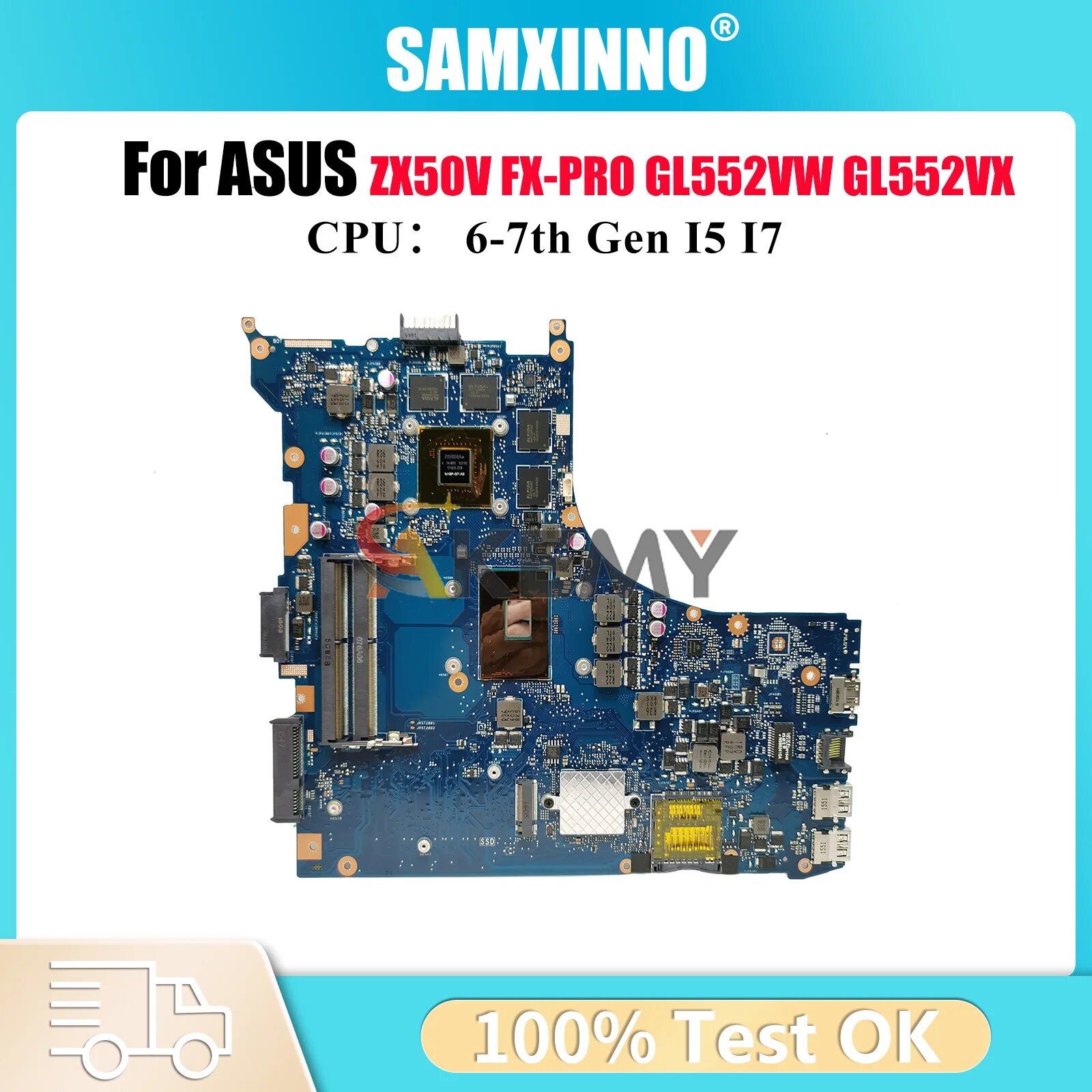 Материнская плата ASUS ROG GL552VX для ноутбука