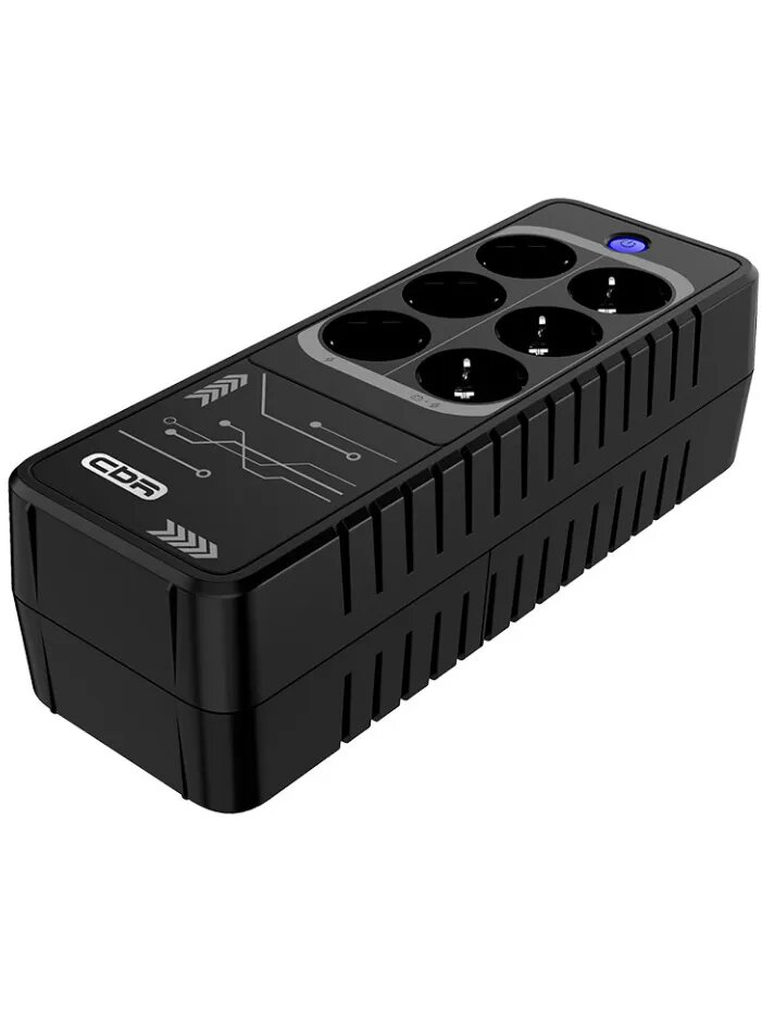 Источник бесперебойного питания CBR LGT-650H-6F-LDB 360 Вт, Of-line
