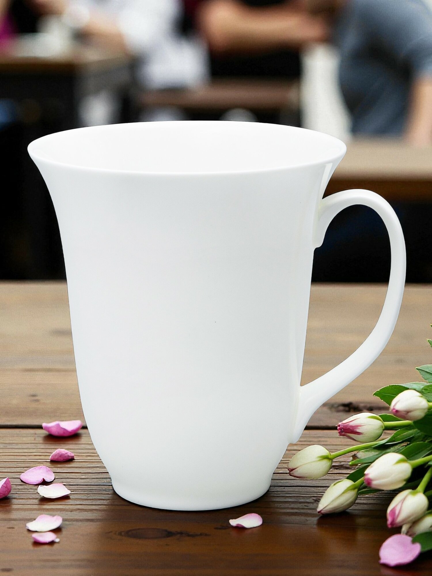 Бокал Высокий Белый, костяной фарфор, Императорский фарфоровый завод