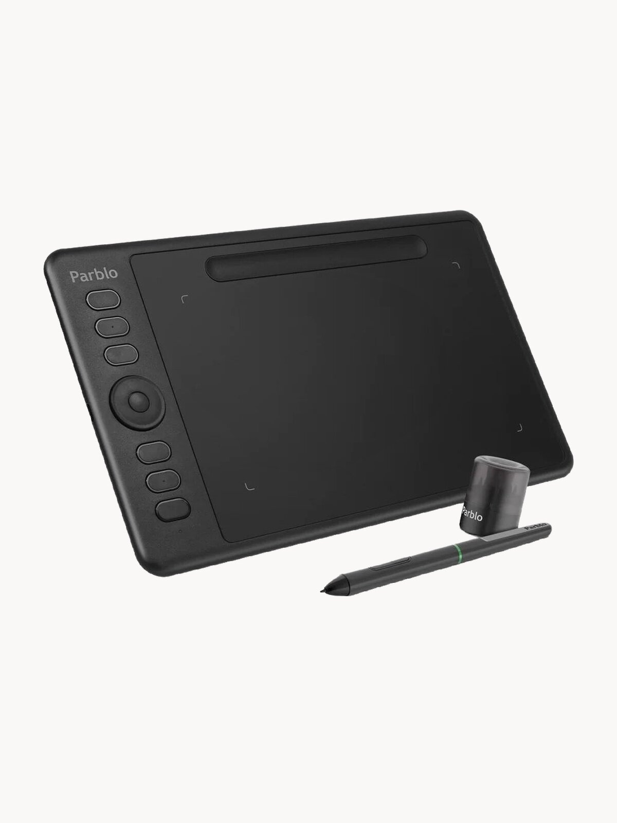 Графический планшет Parblo Intangbo S Stars Black для рисования, черный, А5, 8192 уровня нажима