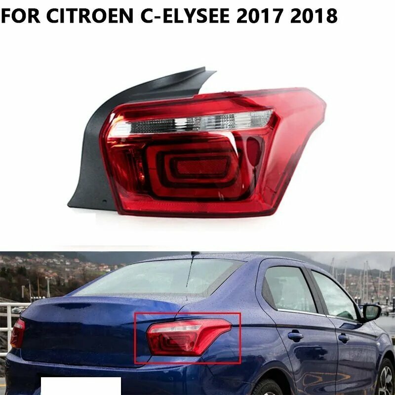 Фары автомобильные, Задний фонарь, 1 шт, арт. Citroen C-Elysee 2017 2018