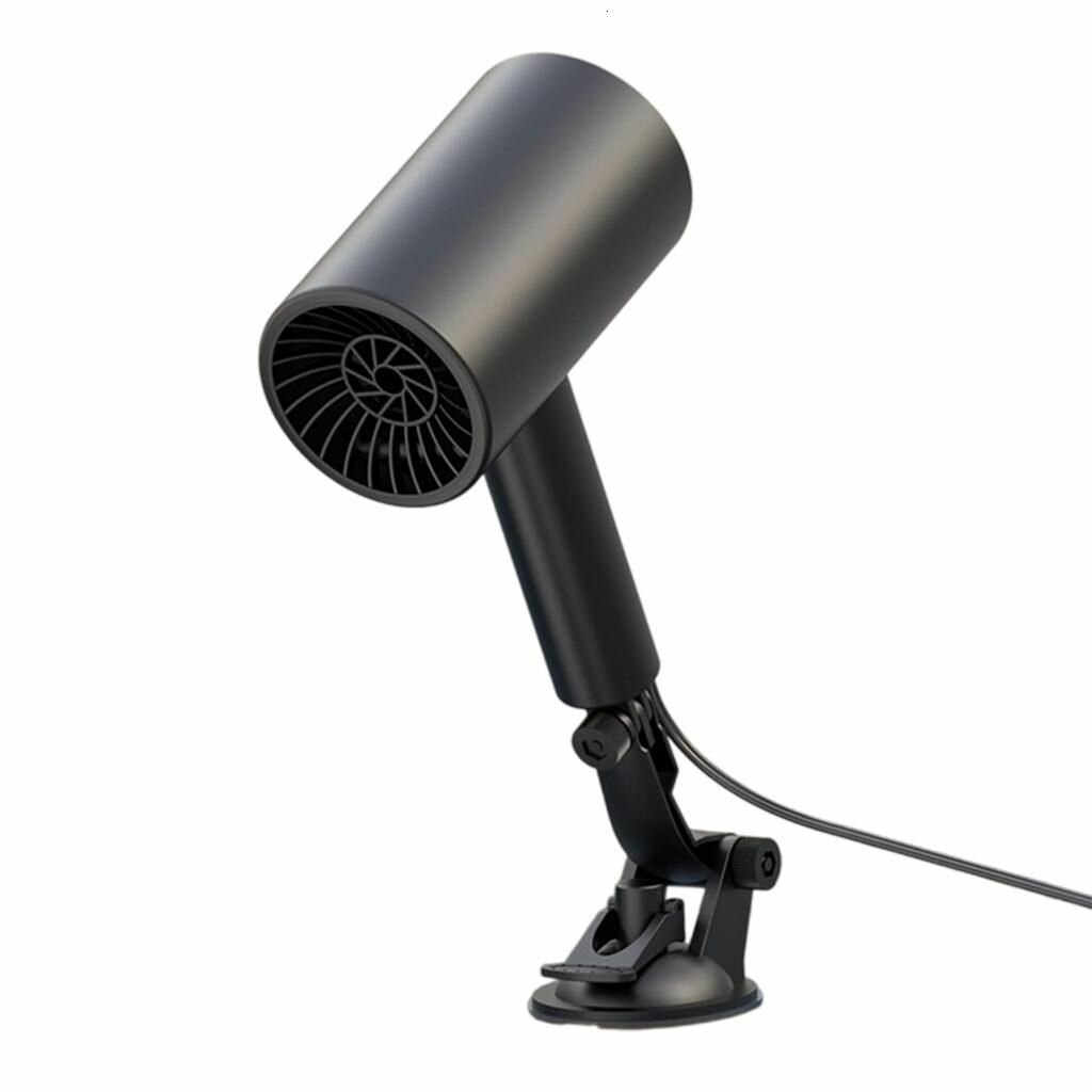 Автомобильный обогреватель, ручной обогреватель, небольшой вентилятор для очистки воздуха-черный-стандартная модель