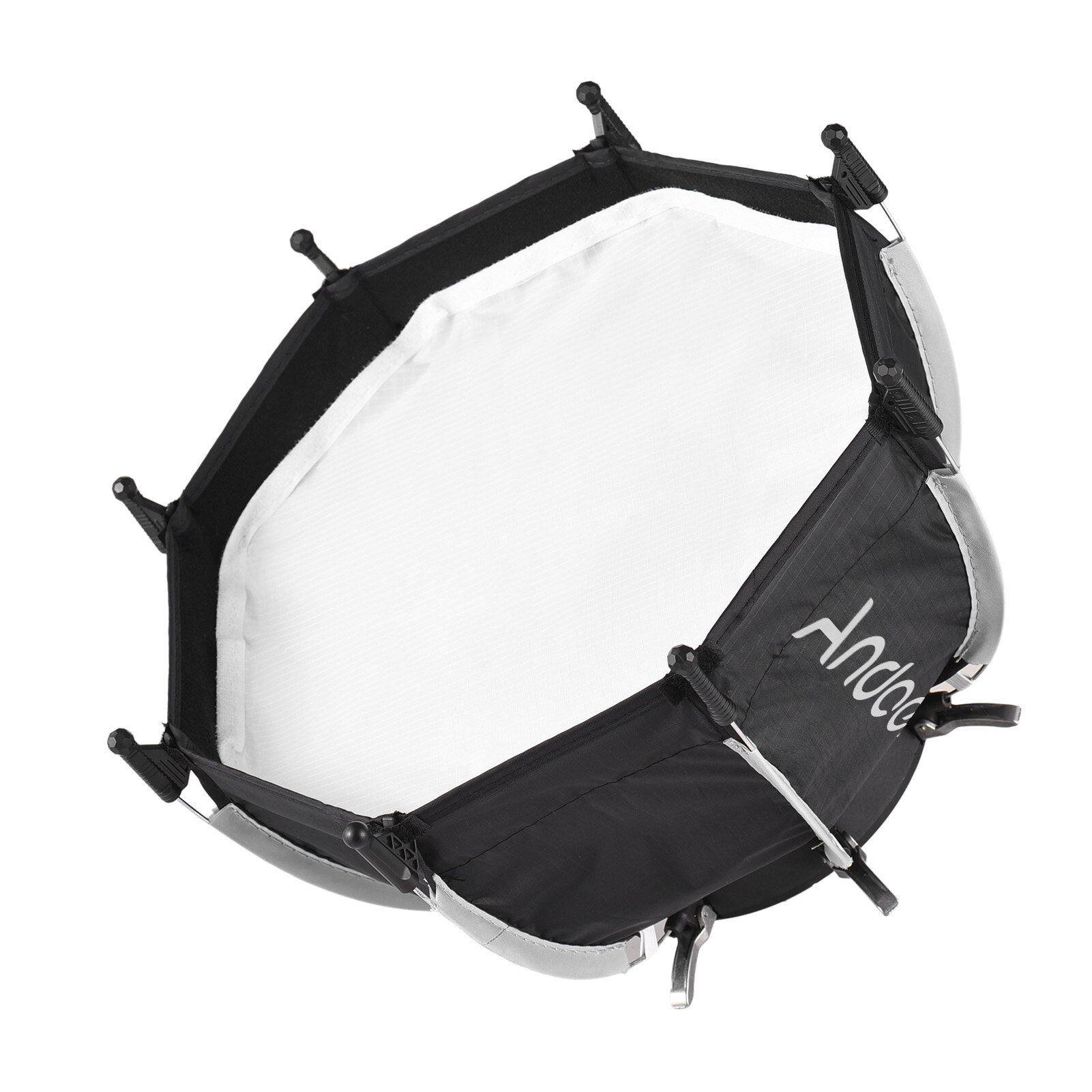 Софтбокс Andoer 30 см/11,8 дюйма Mini Octagonal Softbox со съемной рассеивающей тканью и сотовой сеткой, совместимый с видеосветом Andoer Mini COB