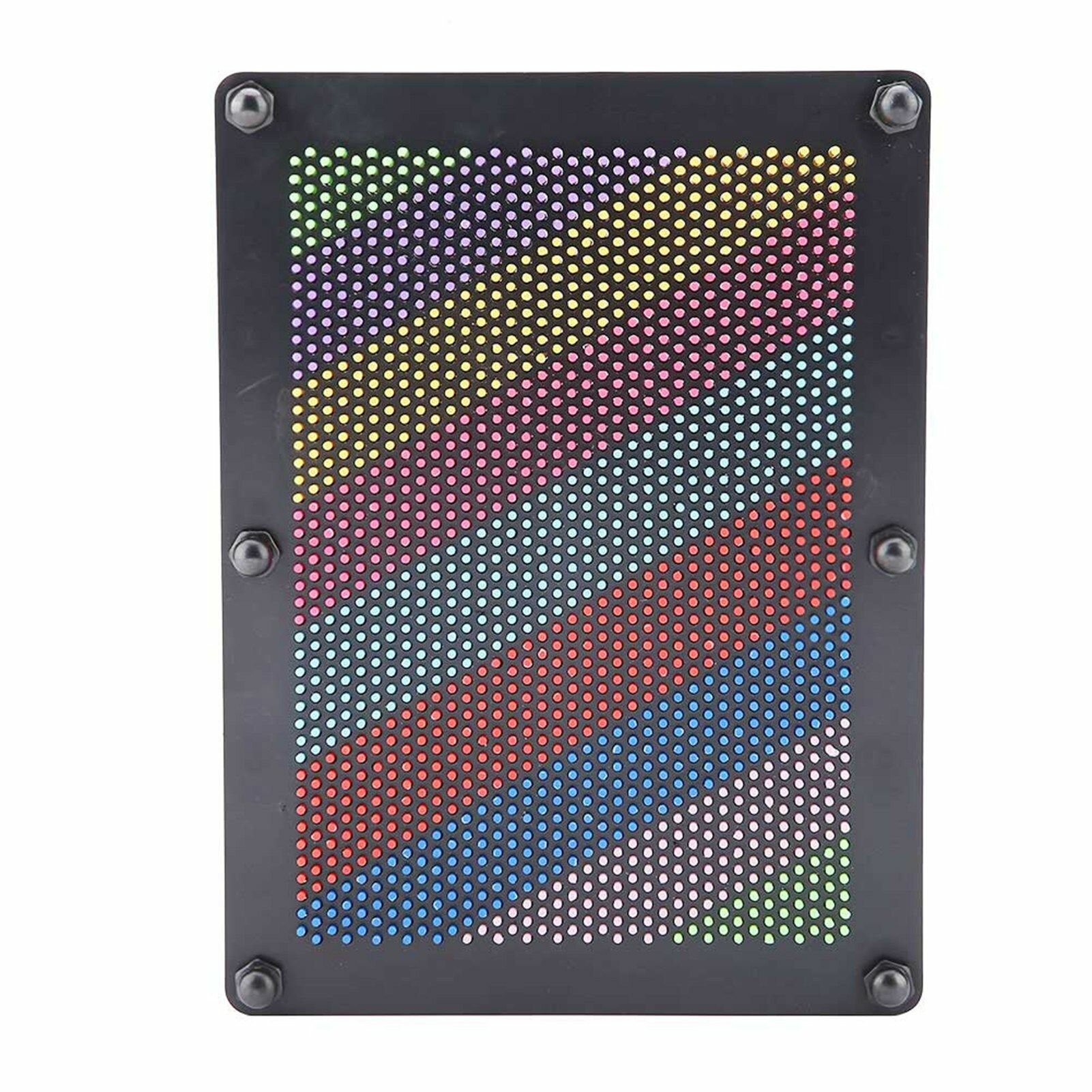 Большая черная 3D-доска для творчества с булавками для детей и взрослых. Интерактивная настольная игрушка для снятия стресса и креативный подарок.