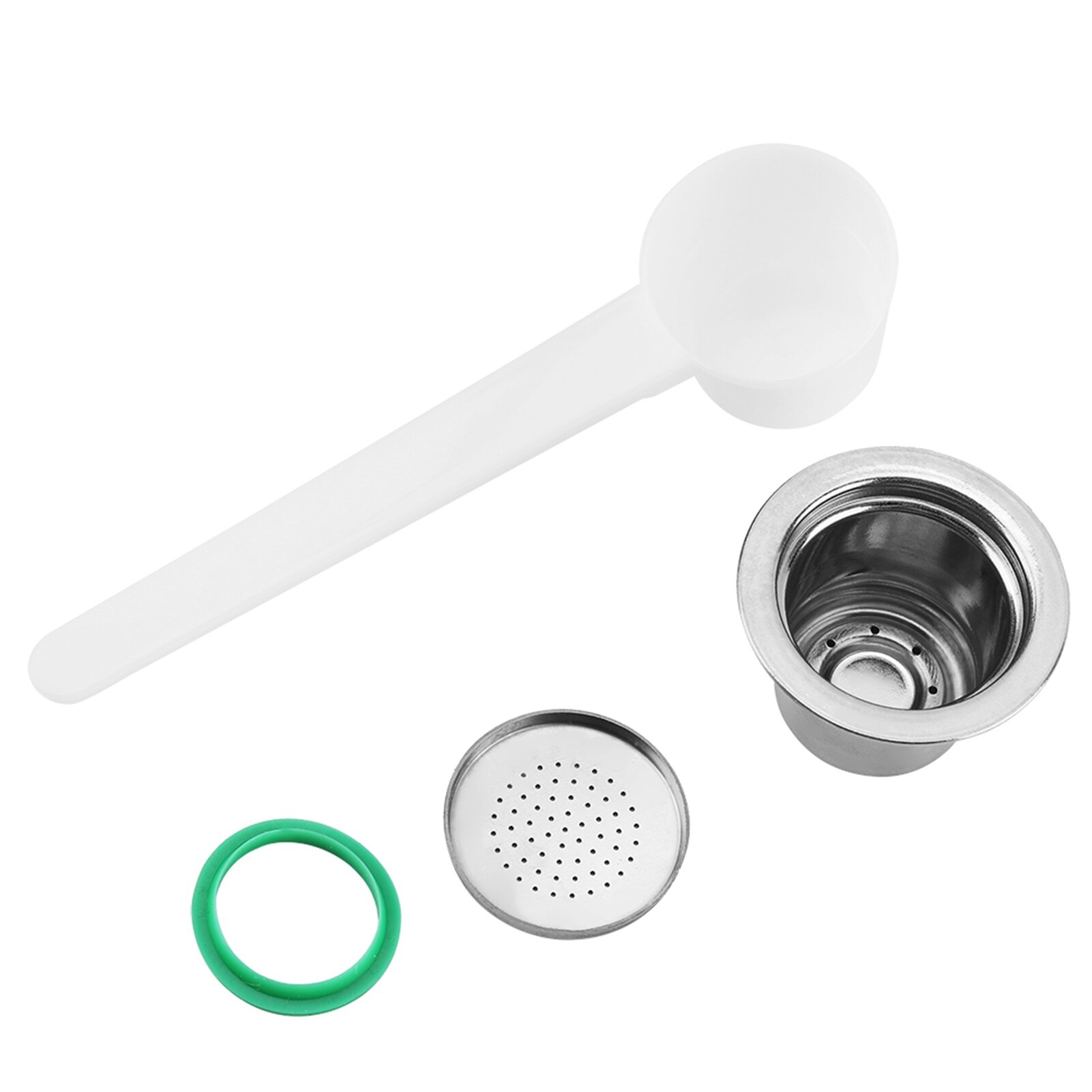 Многоразовые кофейные капсулы из нержавеющей стали, совместимые с кофемашиной