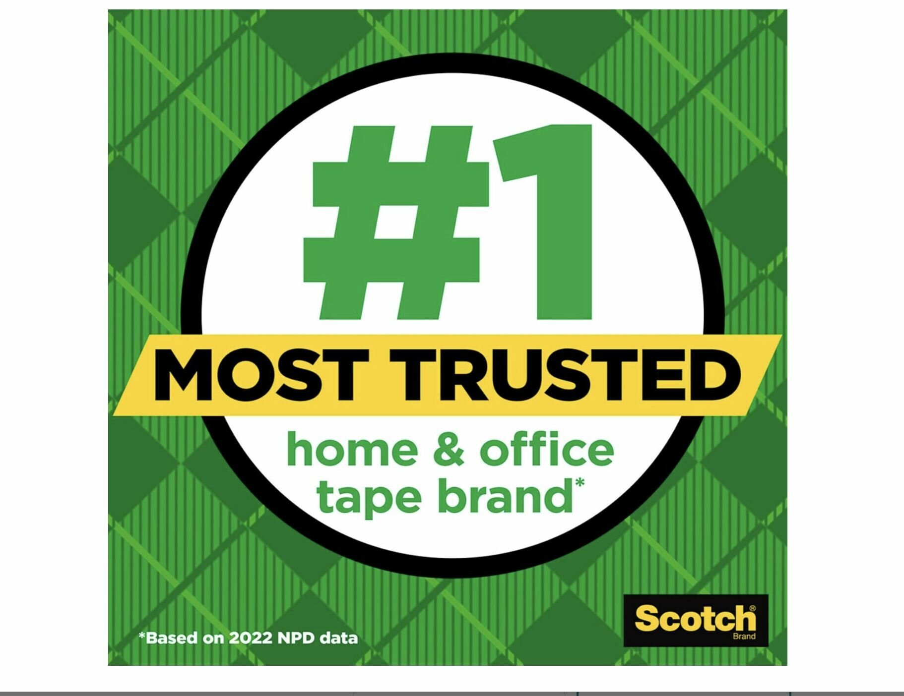 Оригинал! Лента клейкая 3М Scotch Magic Tape в коробочке, 19 мм х 25,4м