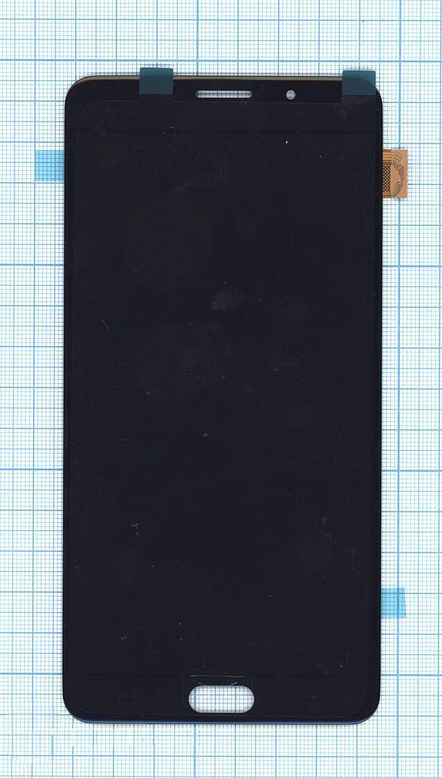 Дисплей (матрица + тачскрин) для Samsung Galaxy A9 Pro (2016) SM-A910 черный, Диагональ 6, 1920x1080 (Full HD)