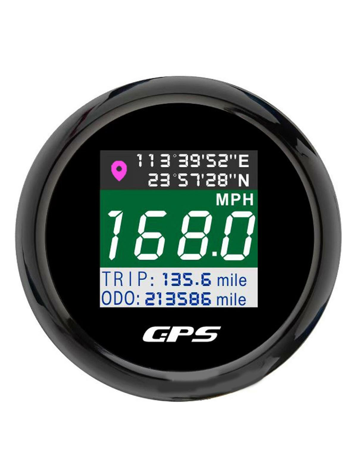 Цифровая карта спидометр с антенной TFT дисплей Бортовой компьютер одометра 12 В 24 В