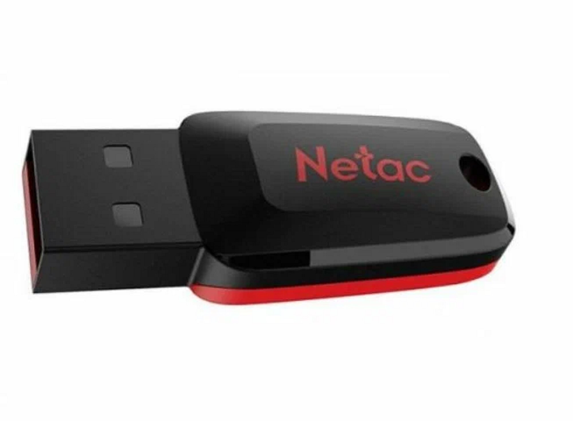 Флешка Netac NT03U197N-016G-20BK U3 Smart Drive, USB 2.0, 16ГБ, черный