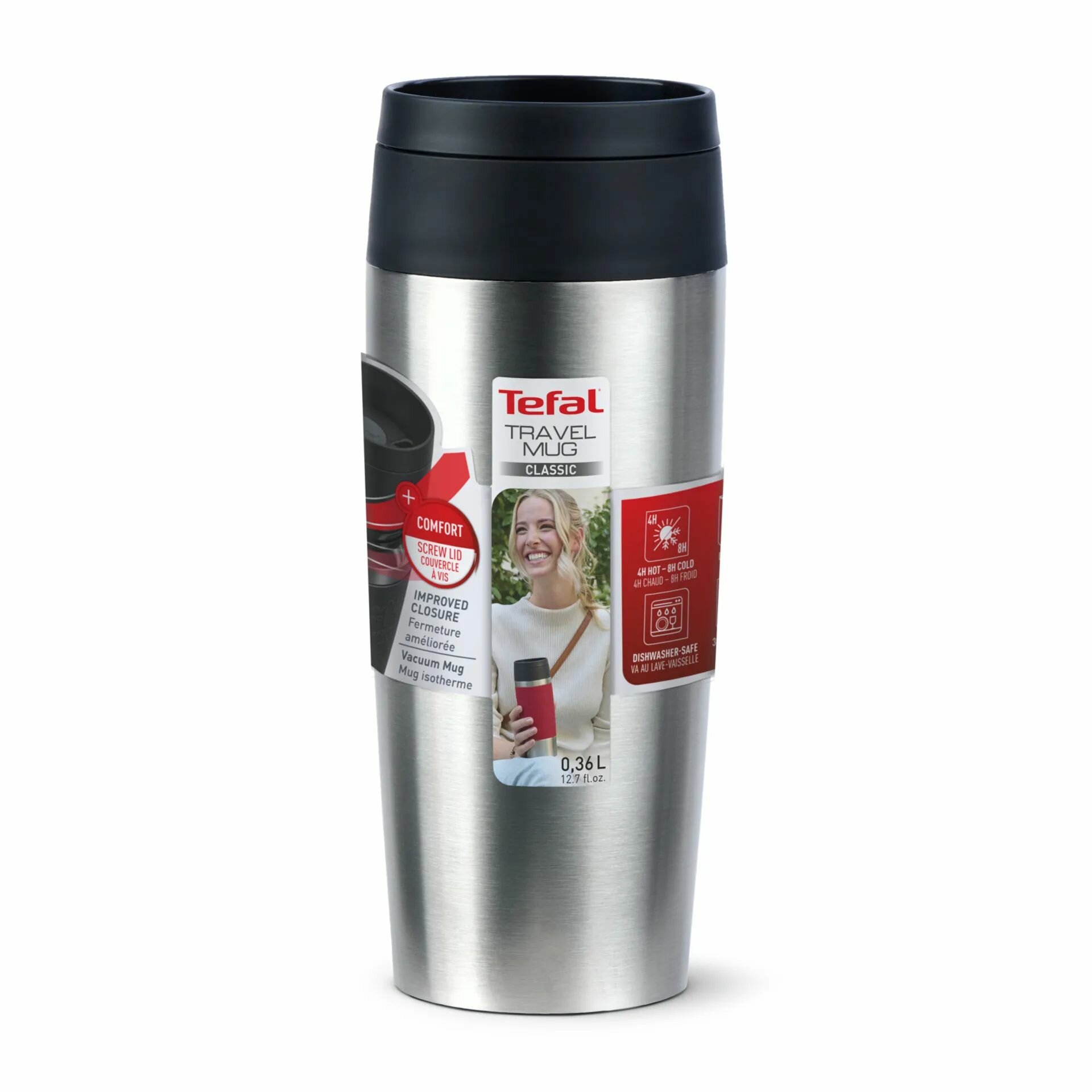 Термокружка Tefal TRAVEL MUG CLASSIC 0.36 л