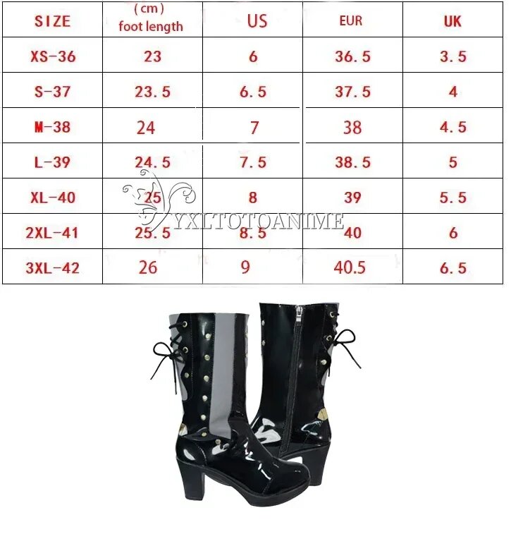 Косплей костюм Wuthering Waves Sanhua XL, Shoes