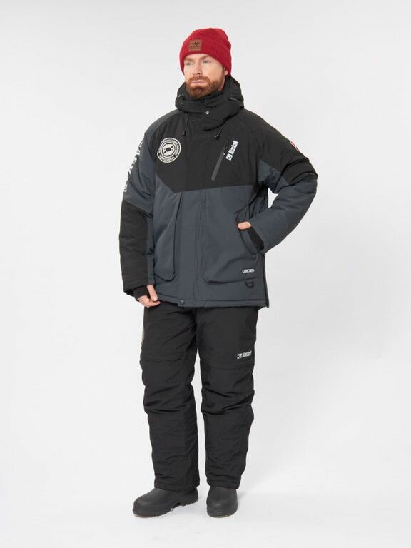 Костюм зимний Alaskan Savoonga серый/черный