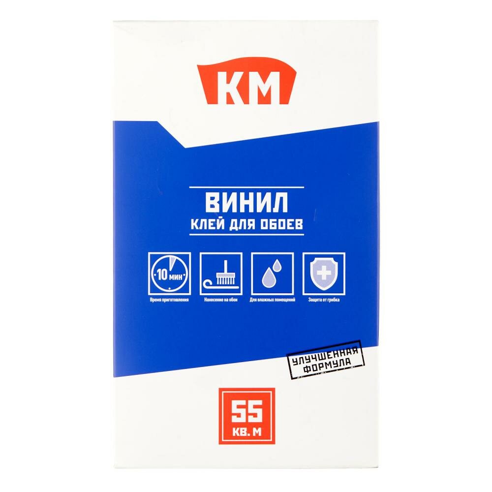 Клей для виниловых обоев КМ 55 кв. м 450 г
