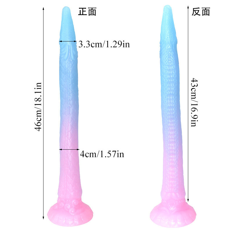 Мастурбатор "Фантомный Дракон", светящийся, силикон, влагозащищенный, 800 г