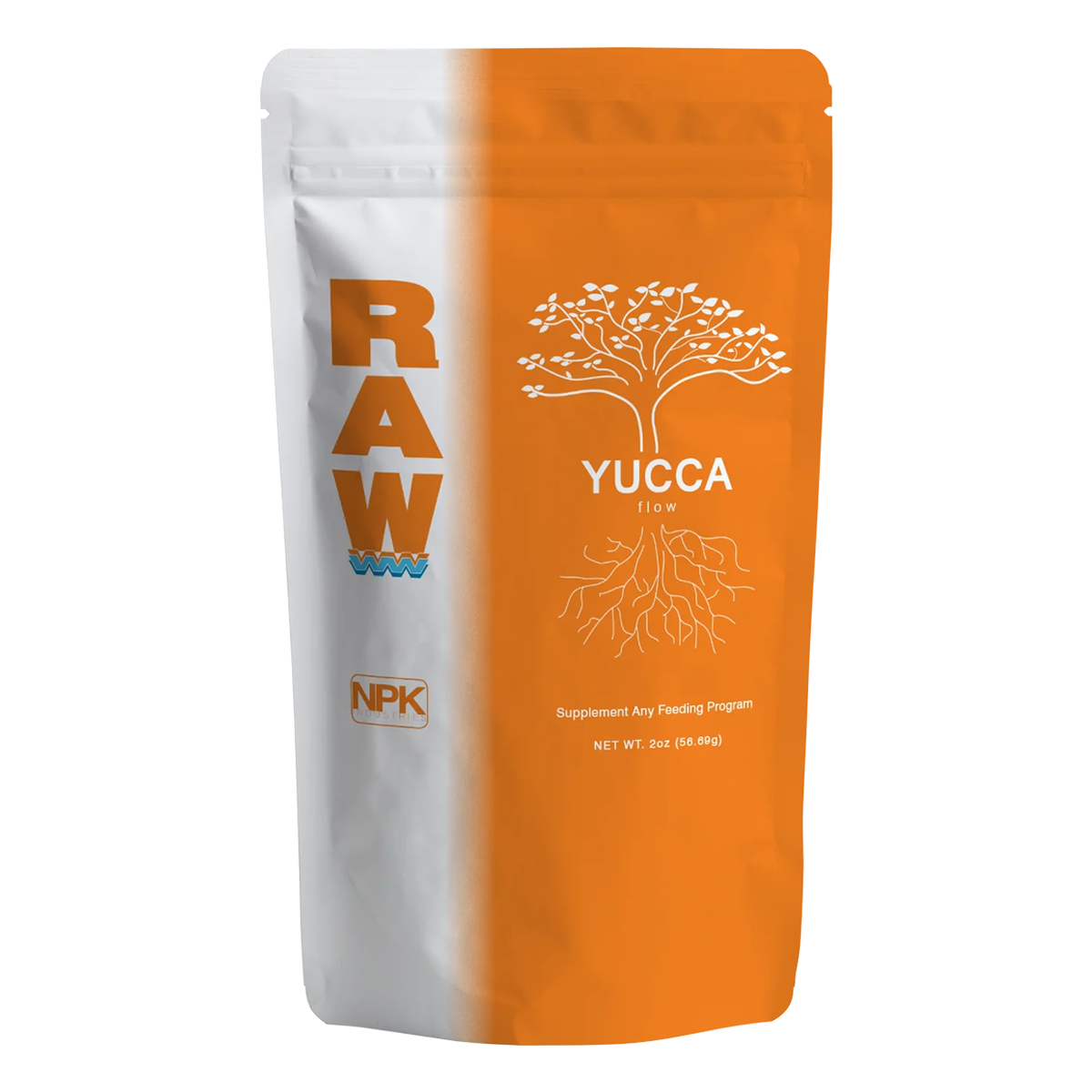 Растворимый стимулятор очищения корневой зоны / RAW Yucca, 56 г / NPK Industries