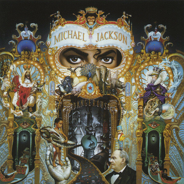 Michael Jackson. Dangerous (RU, заводской диск) CD