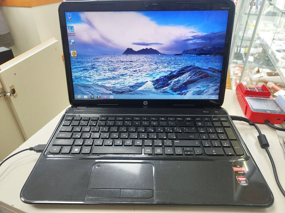 Ноутбук HP Pavilion g6-2322sr; A8-4500M, 6 Гб, HDD 500 Гб Б/У уценка