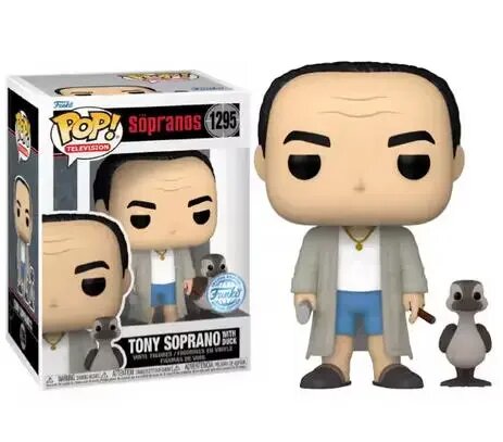 Funko Pop Tony Soprano с уткой, 1295, в коробке
