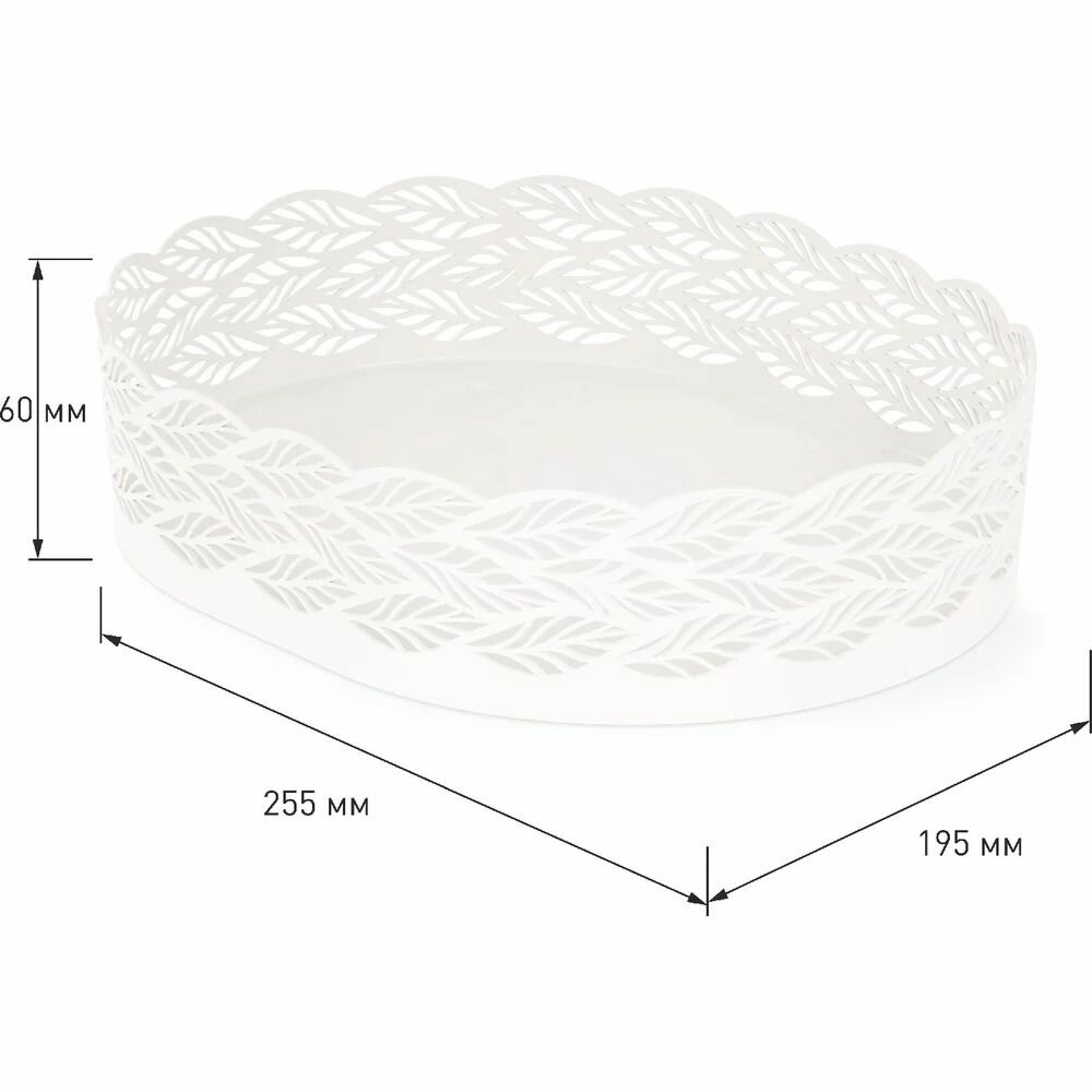 Сухарница ЗПИ Альтернатива Эдем белый М8477