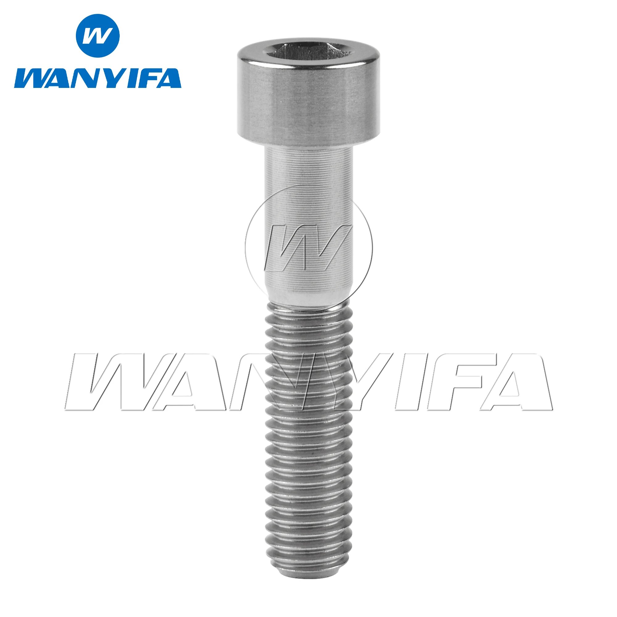 Титановые болты Wanyifa M10x20 25 30 35 40 45 50 55 60 мм M10 Pitch 1.25mm, Titanium, 50mm