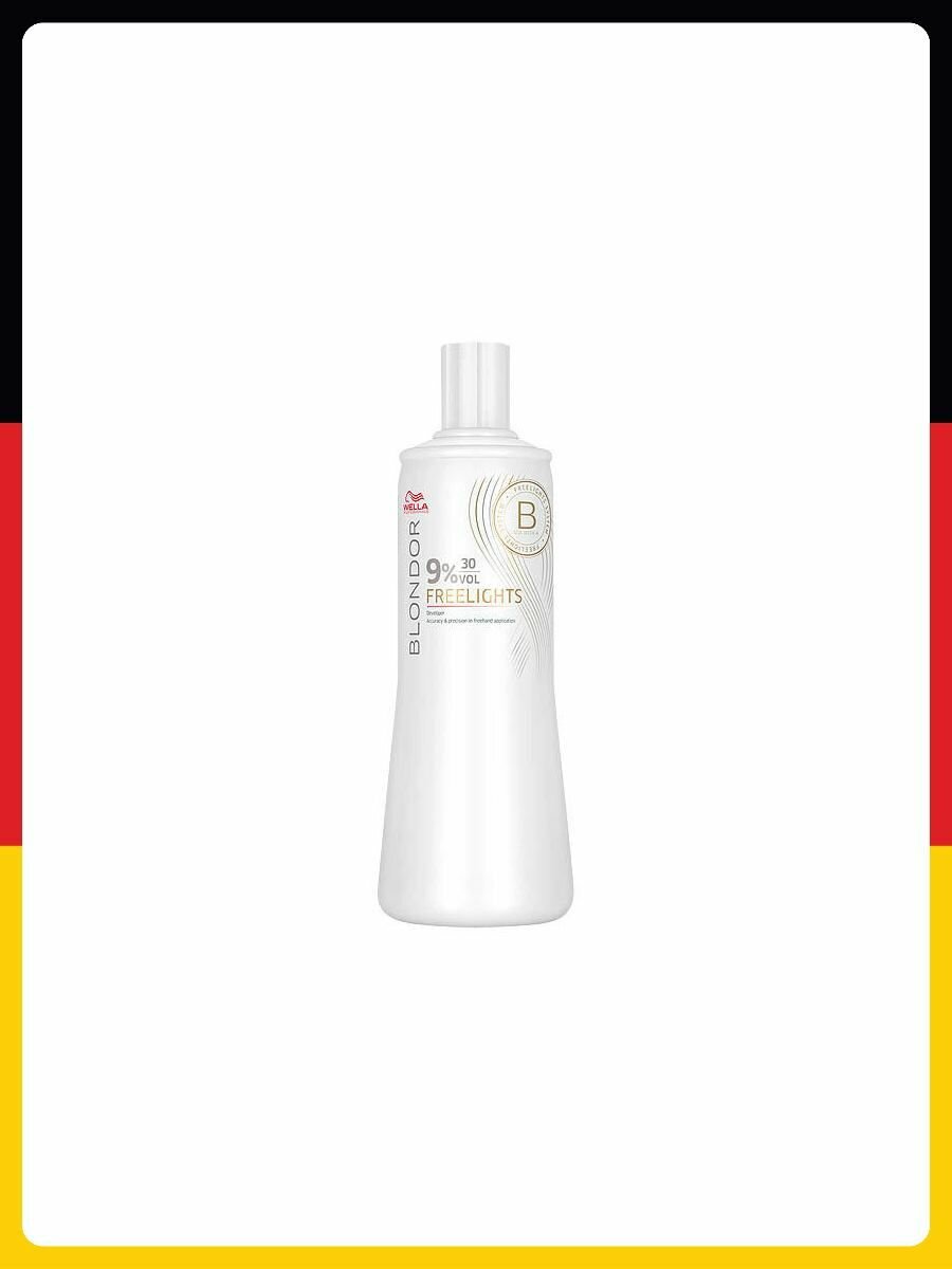 Окислитель Окислитель BLONDOR Freelights 9%, 30 об, 1 литр