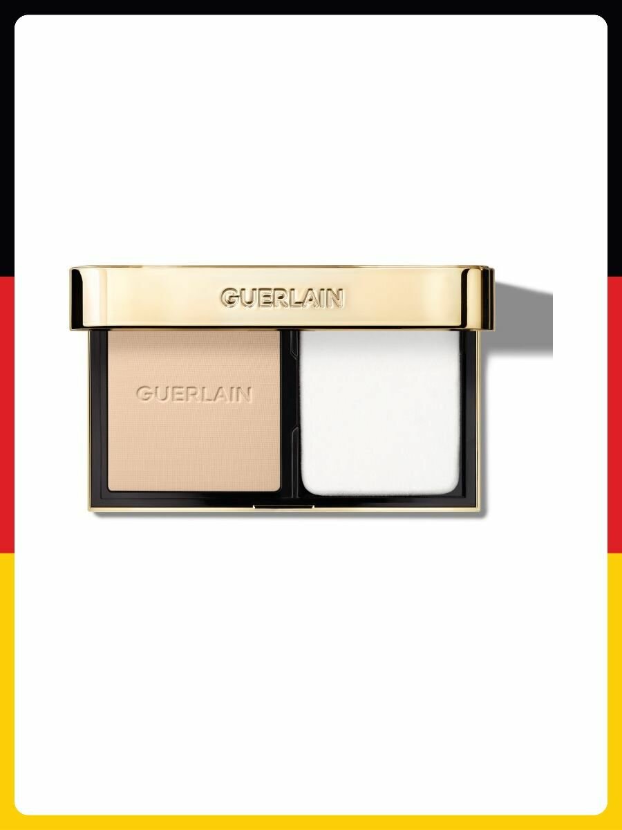 Тональная основа Guerlain Parure Gold Skin Control mattifying compact make-up 0C Cool, 8,7 г
