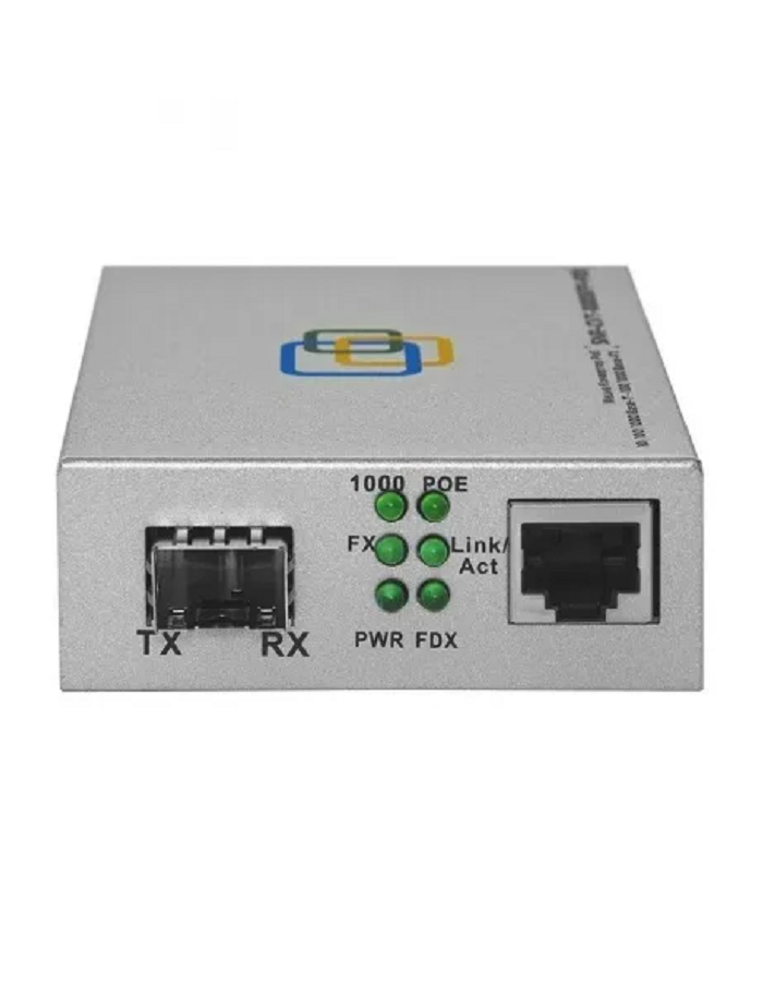 Медиа-конвертер SNR SNR-CVT-1000SFP-V2 10/100/1000-Base-T / 1000Base-FX с SFP-портом