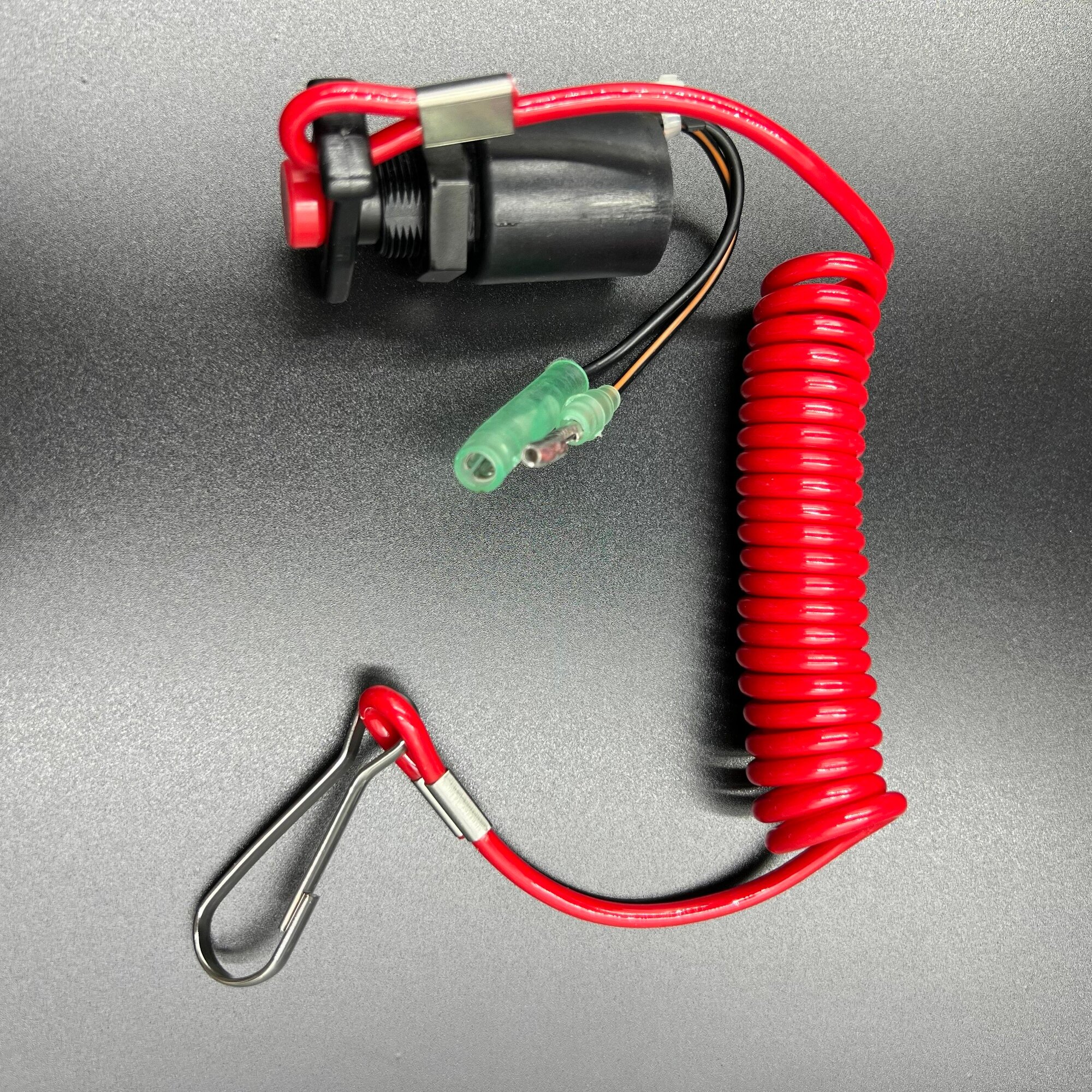 Кнопка аварийной остановки двигателя с чекой в пульт д/у Honda (PWB)