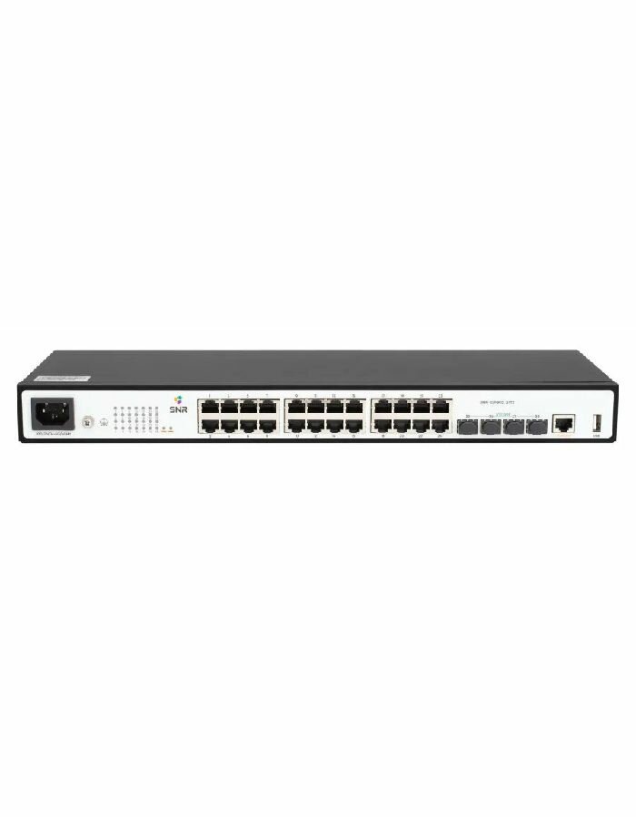 Коммутатор SNR S2989G-24TX, 24+4 порта, управляемый, L2, SFP+, 10 Gb/s