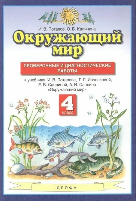 Потапов И. В. Окружающий мир 4 кл. Тесты и самостоятельные работы для текущего контроля "Дрофа"