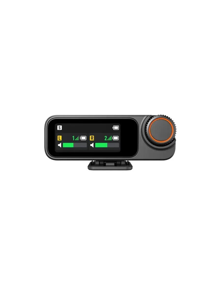 Ресивер для микрофона Mic 3 Receiver, беспроводной, дисплей 1.1", черный