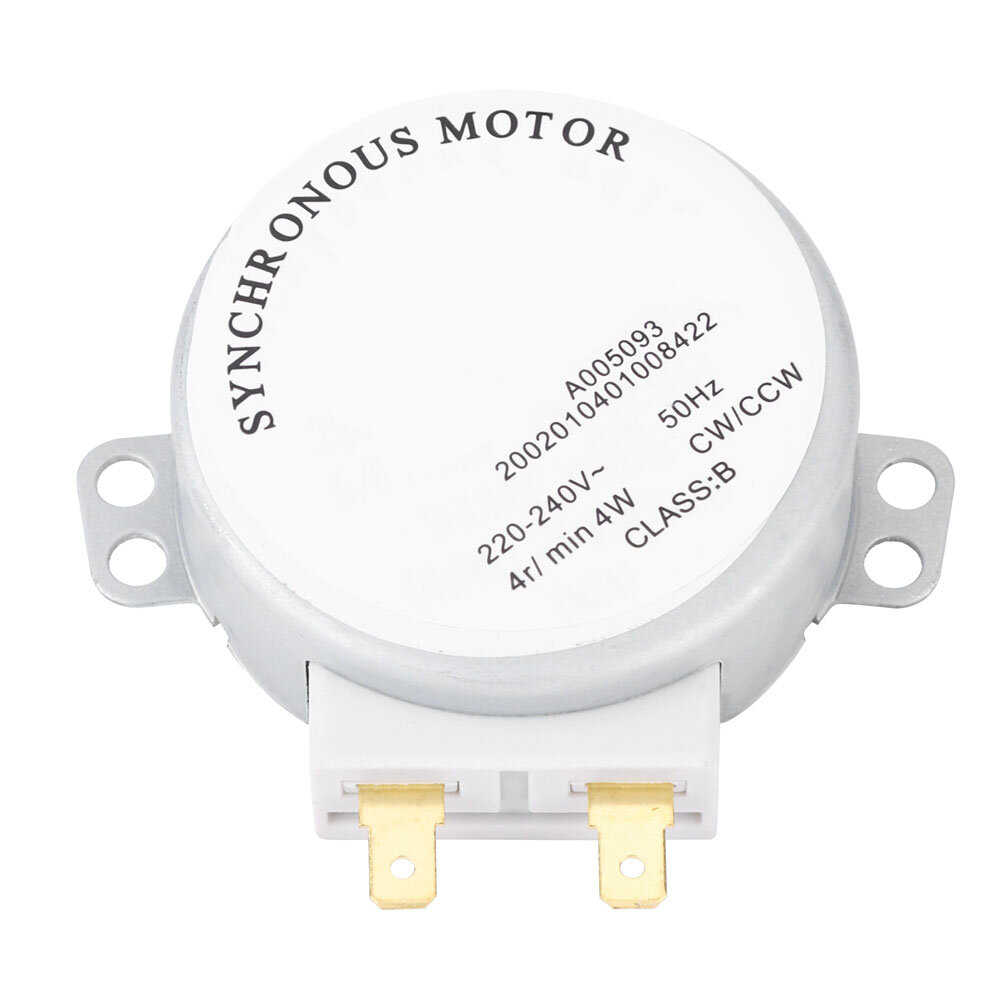 TYJ50-8A7 Микро синхронный двигатель переменного тока 220-240 В 4 об/мин против часовой стрелки/по часовой стрелке для электрического вентилятора