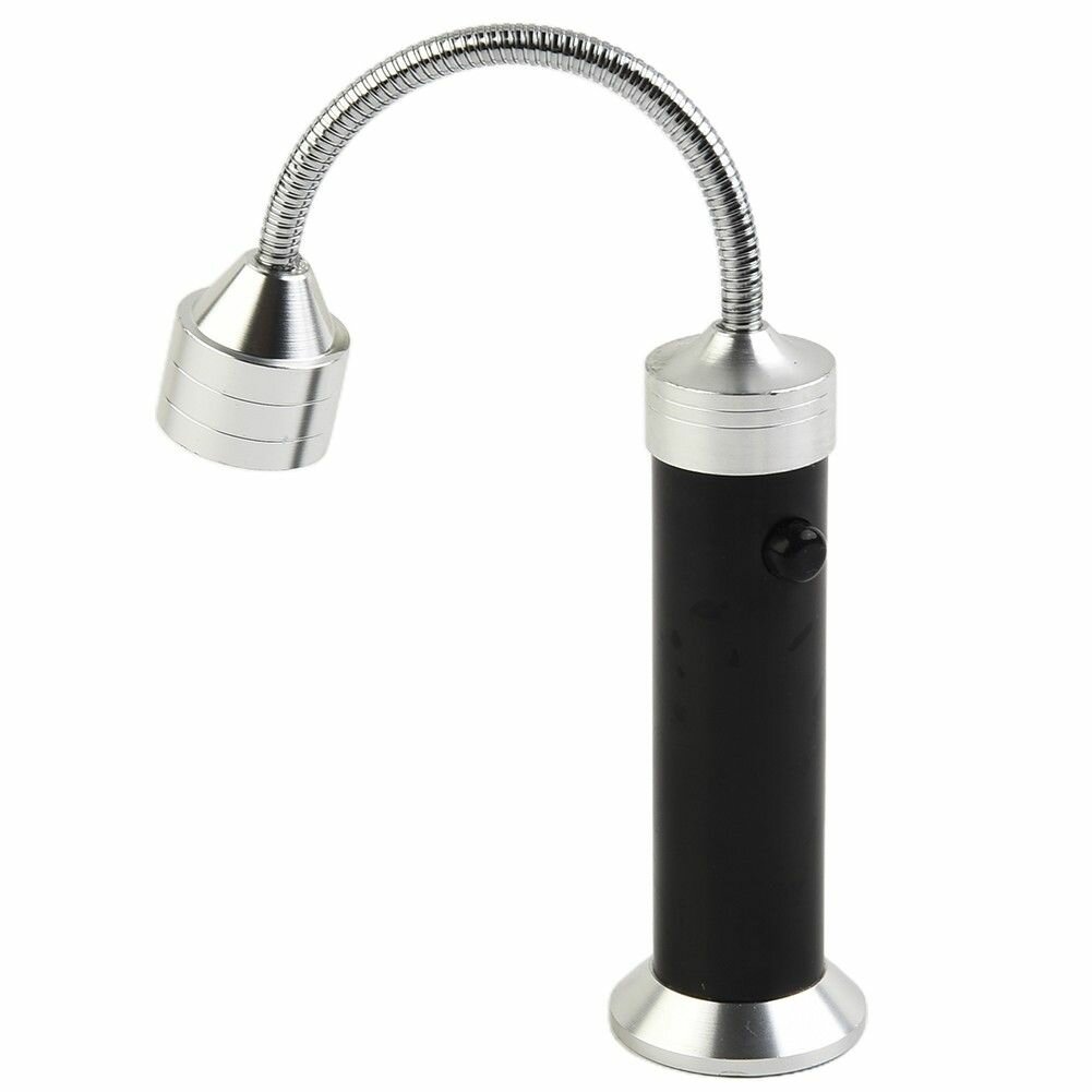 Фонарик на 9 светодиодов с магнитным шлангом и решеткой для гибкого освещения на 360