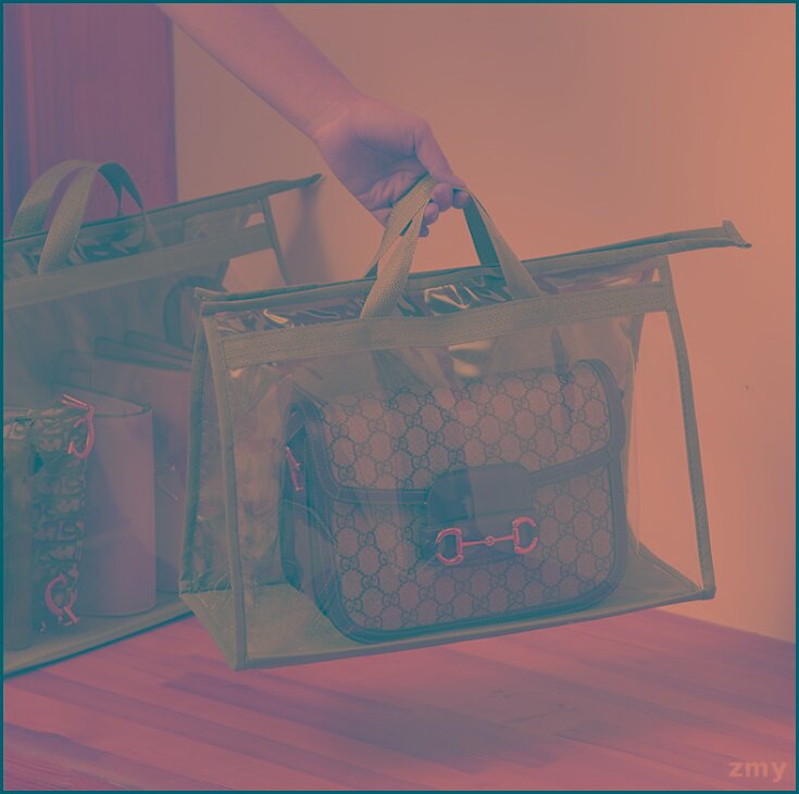 Чехол MyPads "S", серый, виниловый, для сумки, на молнии, 32х22х10 см