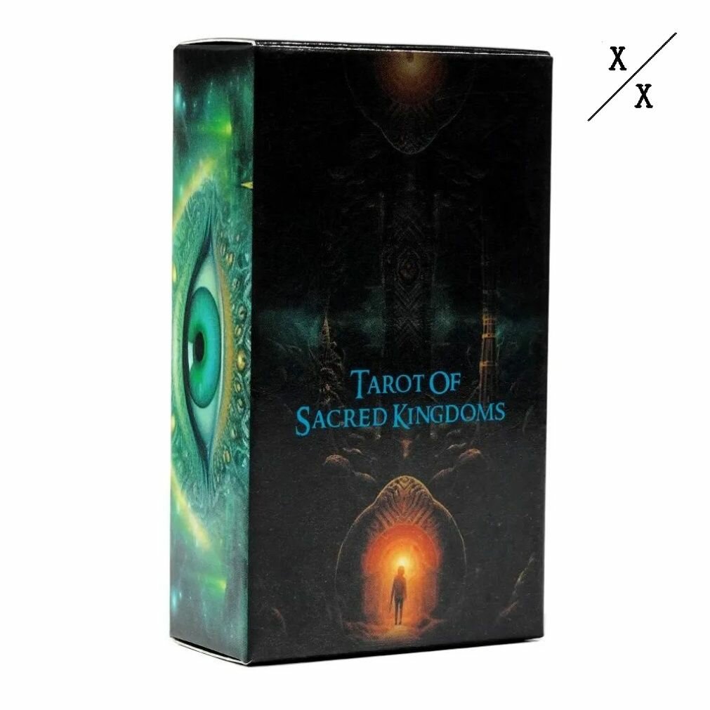 Карты Таро Tarot of Sacred Kingdoms 10*6см 78 карты.