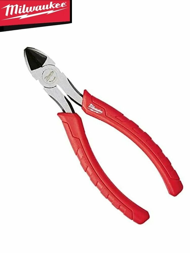 Milwaukee 48-22-6106 6-дюймовые диагональные кусачки Comfort Grip Удаление заусенцев Резка Прочный