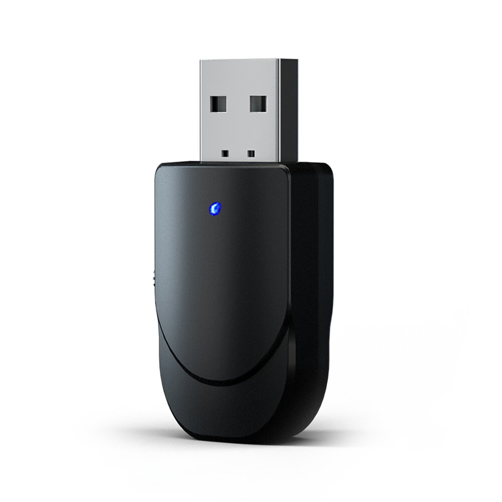 Bluetooth 5.0 Приемник-Передатчик Аудио Мини 3.5mm AUX USB Стерео Адаптер для TV Автомобиля ПК Наушников Черный Модель KN330 Материал ABS Диапазон Работы До 10м Размеры 45мм*20мм*11мм Пакет Включает 1 Адаптер 1 Кабель AUX 3.5мм 1 Инструкцию