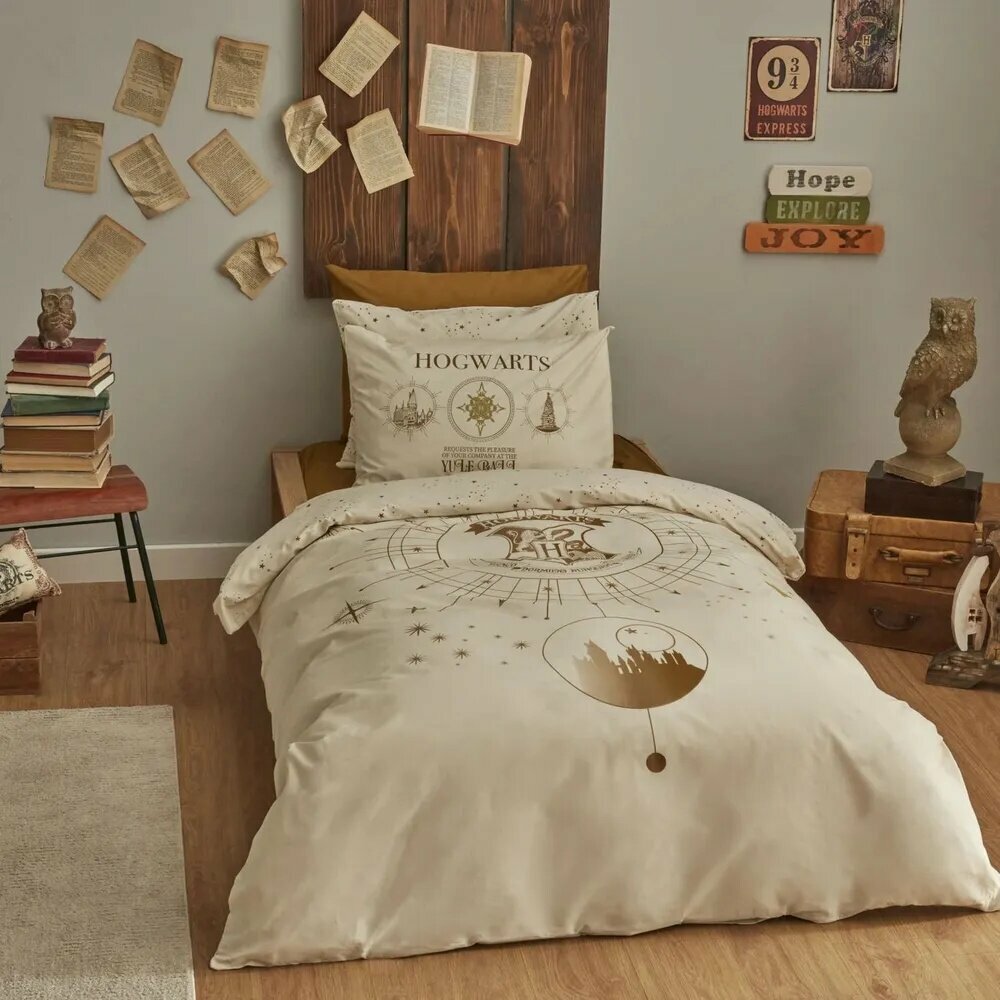 Karaca Home Комплект постельного белья, Хлопок, Односпальный, наволочки 50x70