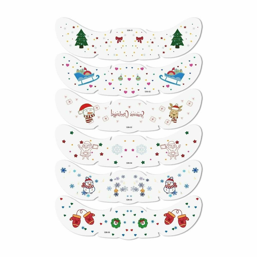 Тату-веснушки , временная переводная татуировка. 6 патча