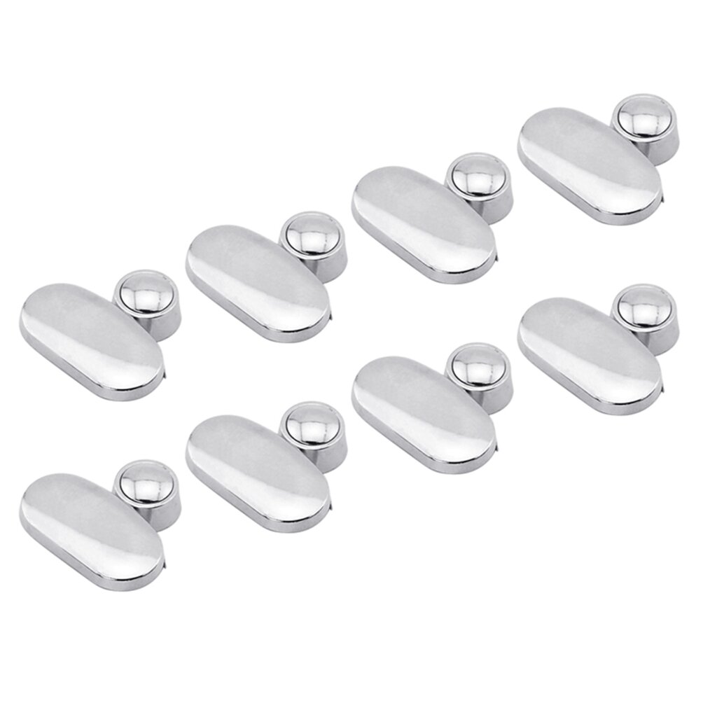 8 шт. /комплект, кронштейн для установки зеркала в ванной комнате, зажим для крепления стекла