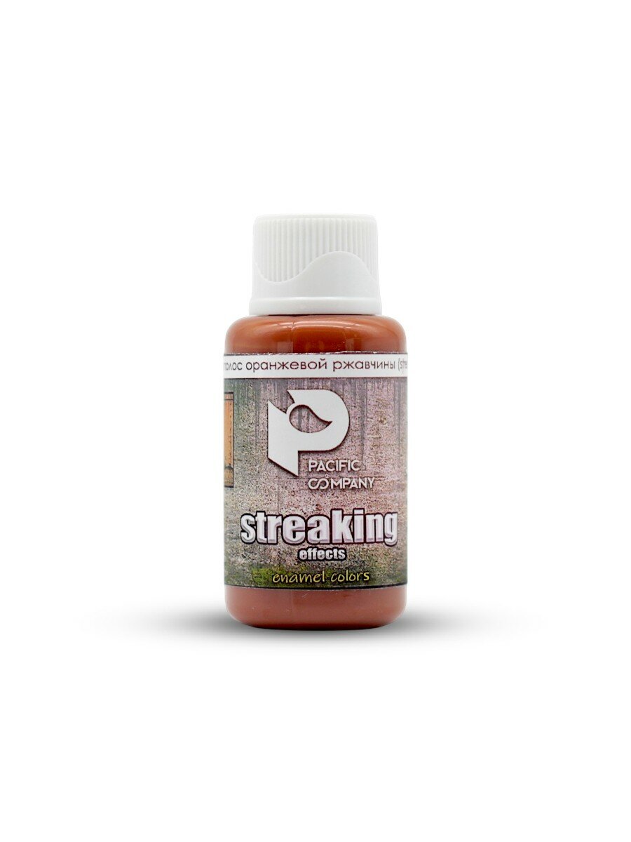Pacific88 Streaking effect Эффект полос оранжевой ржавчины (Streaking orange rust effect), 30 мл, а