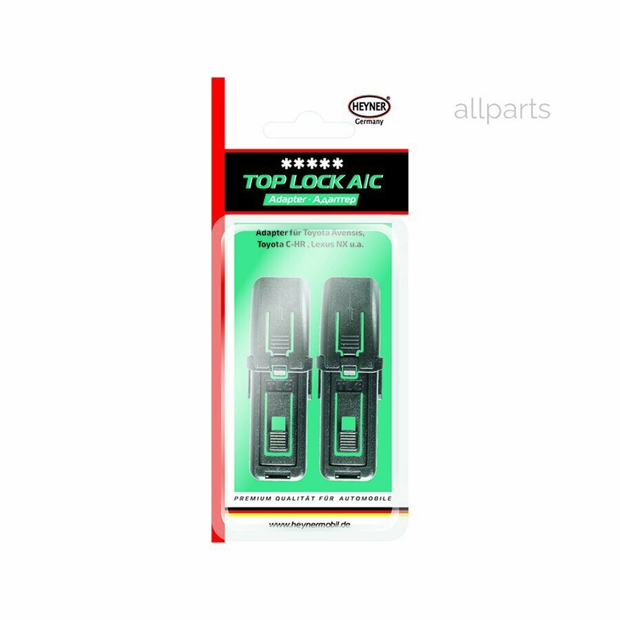 HEYNER 300 830 Адаптер щетки с/о TOP LOCK A/C (компл.2шт)