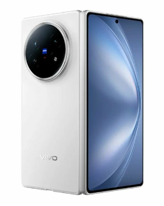 Смартфон Vivo X Fold 5, 16ГБ/512ГБ, два дисплея, 120Гц, NFC, Android 16, CN, Белый