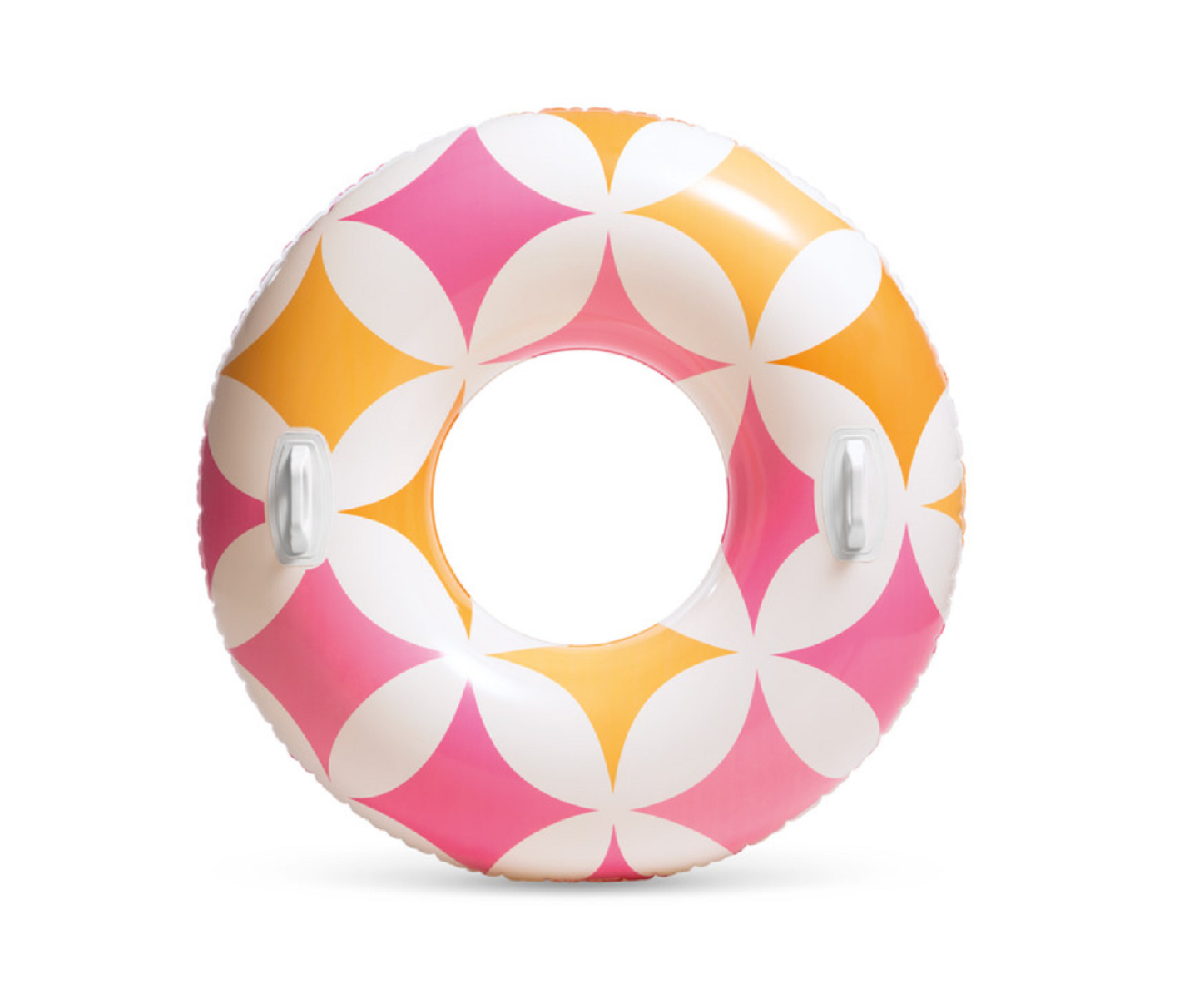 Надувной круг для плавания с ручками Timeless 114 см, Intex 56269